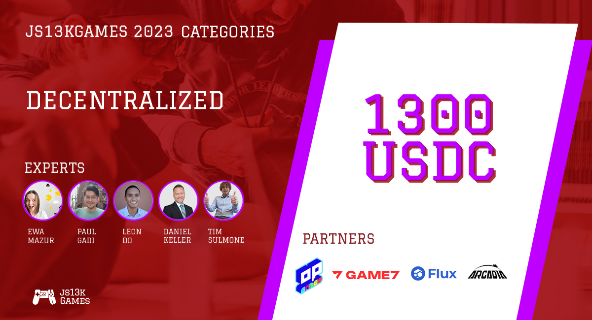 Decentralized category in js13kGames 2023 | by Andrzej Mazur ...