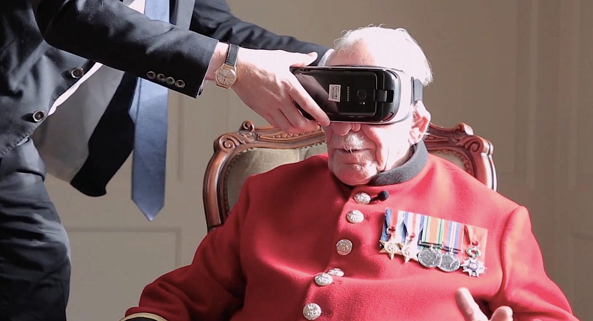 World War II veteran returns to his battle town in virtual reality | by ...