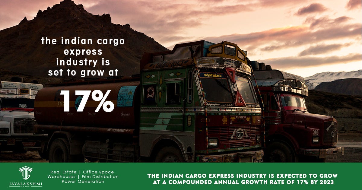 Indian Cargo Express industry to grow at 17% | by Jayalakshmi Group ...