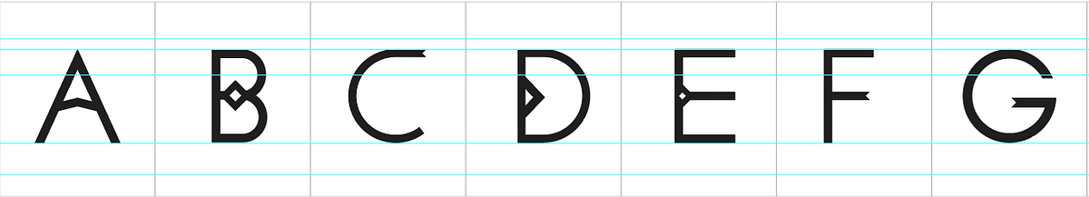 First 12 letters. So far I am following inspiration from… | by Parker ...