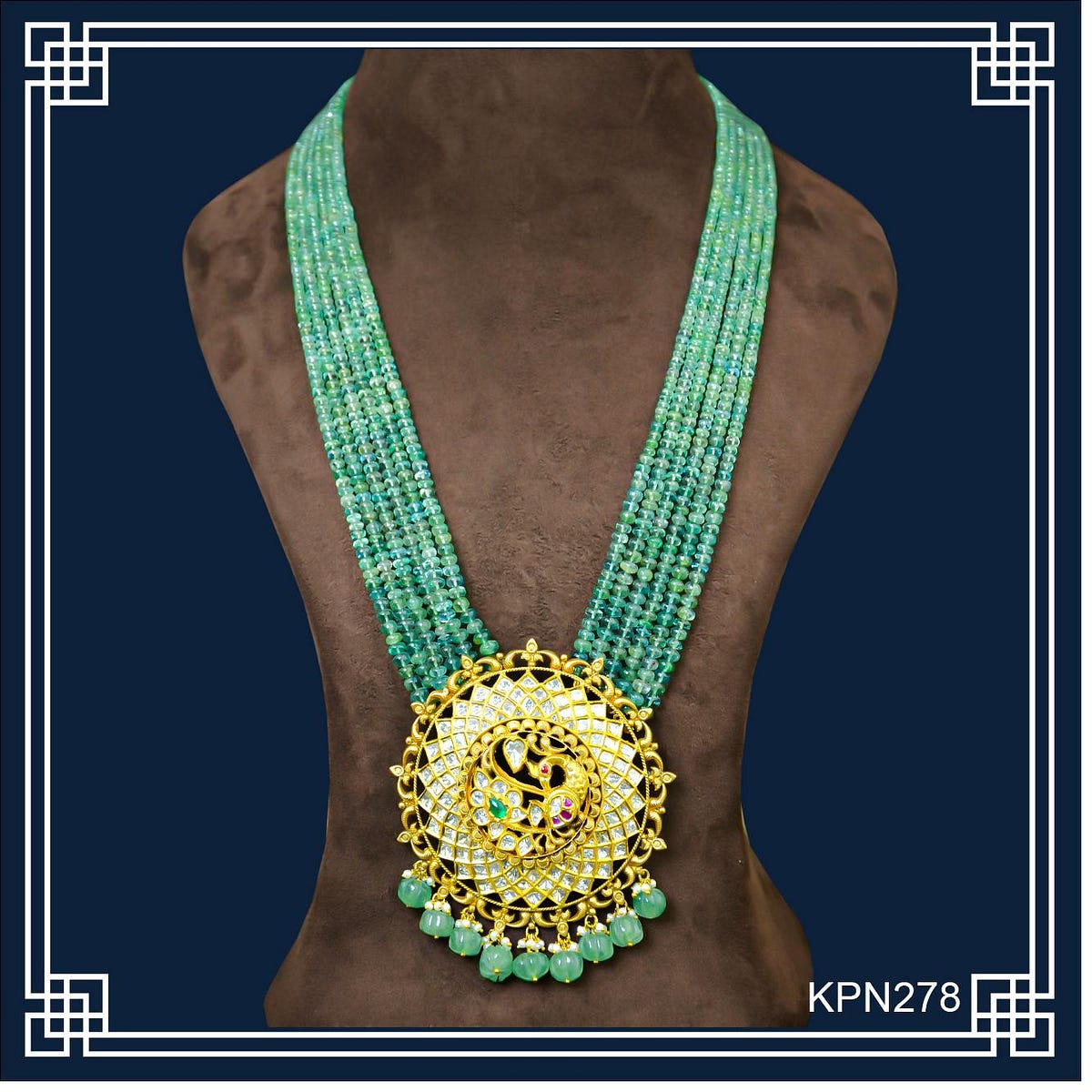 Rajwada Kundan jewelry collection - Rajwadajewels - Medium