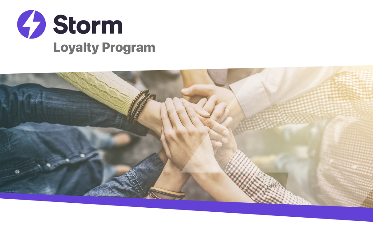 Storm Token Loyalty Program — September Update | by Arry Yu | StormX