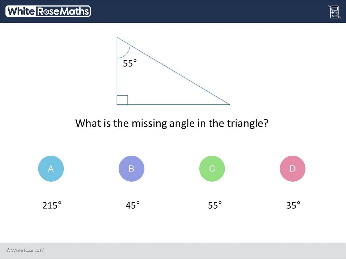 Angles in a Triangle: Guess the Misconception | by Craig Barton | EEDI ...