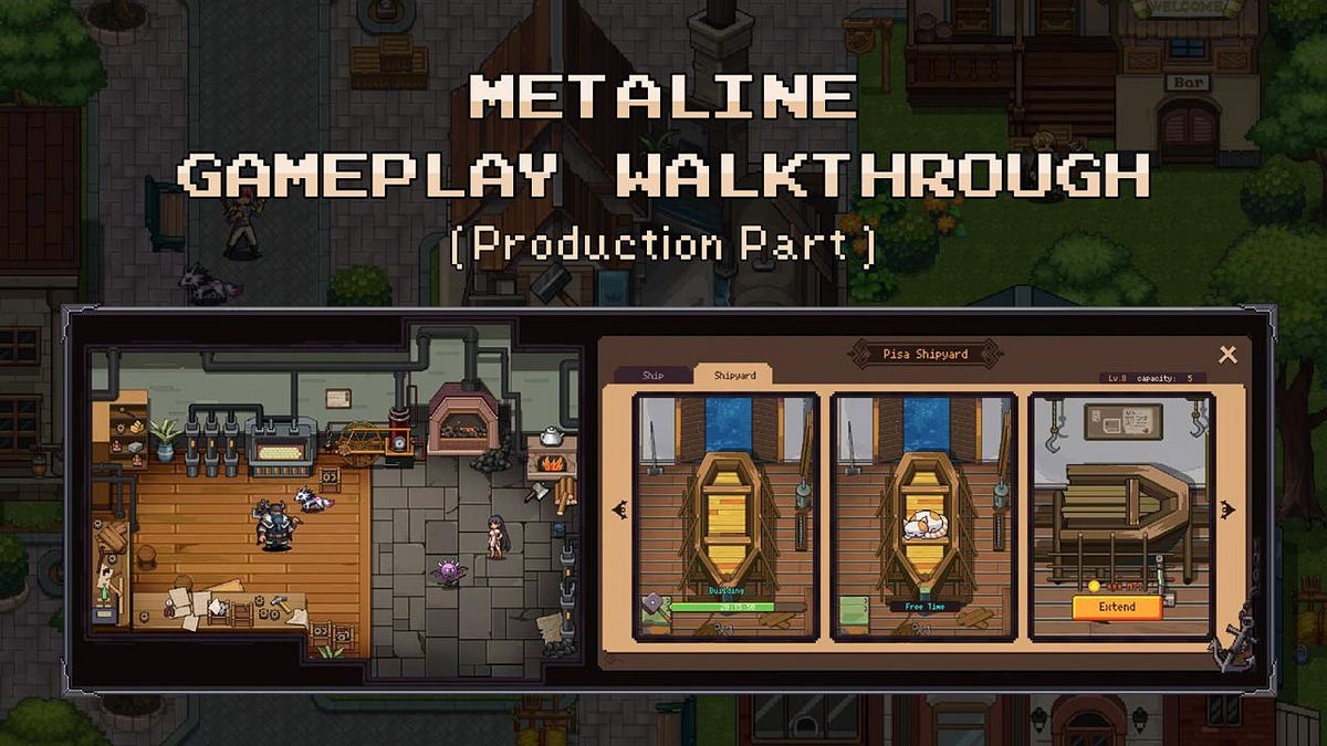 METALINE Gameplay Walkthrough（Production Part） | by MetaLine X | Medium