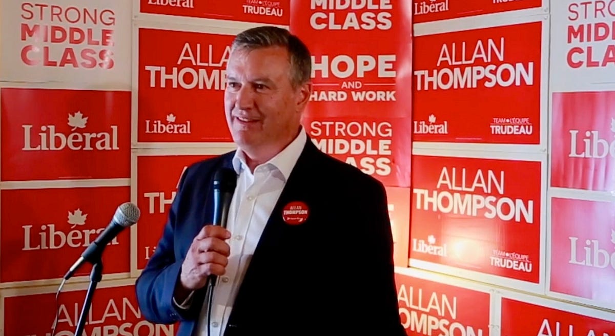 Huge crowd of volunteers attends Liberal candidate Allan Thompson ...