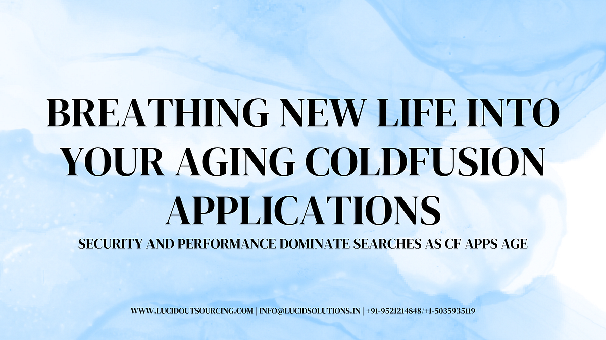 Breathing New Life into Your Aging ColdFusion Applications | by Deepak Purohit | Nov, 2025 | Medium