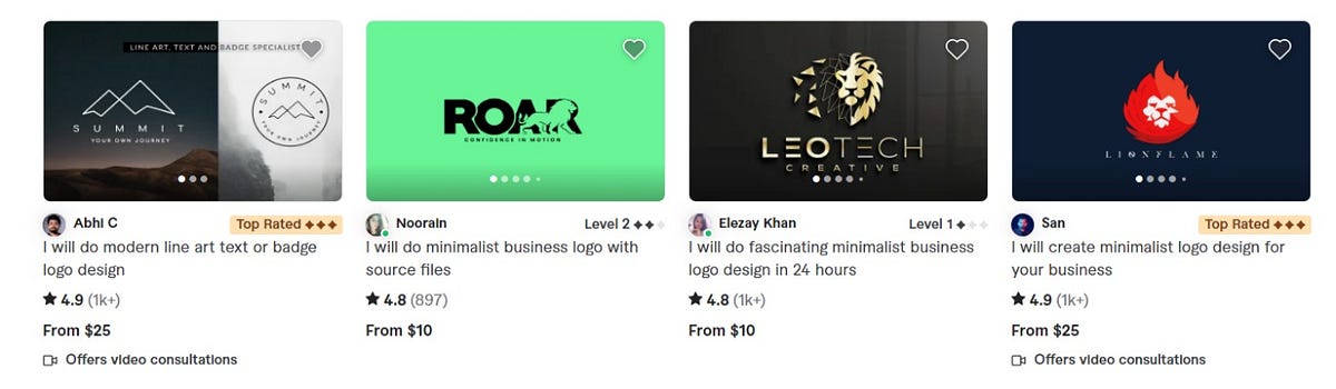 Enhance Your Brand Identity with Fiverr’s Logo Maker and Professional ...