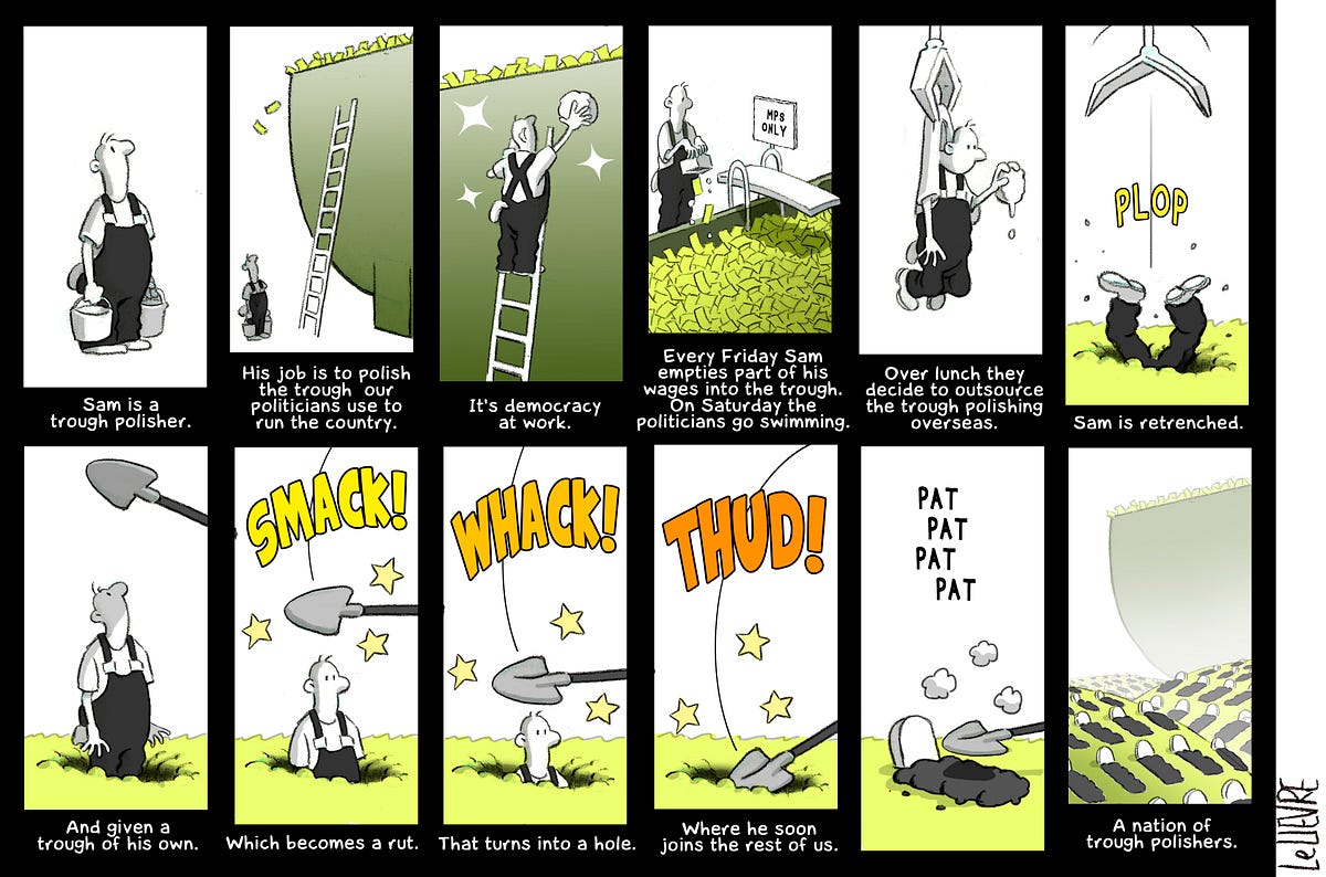 The trough polisher | by Glen Le Lievre | Medium
