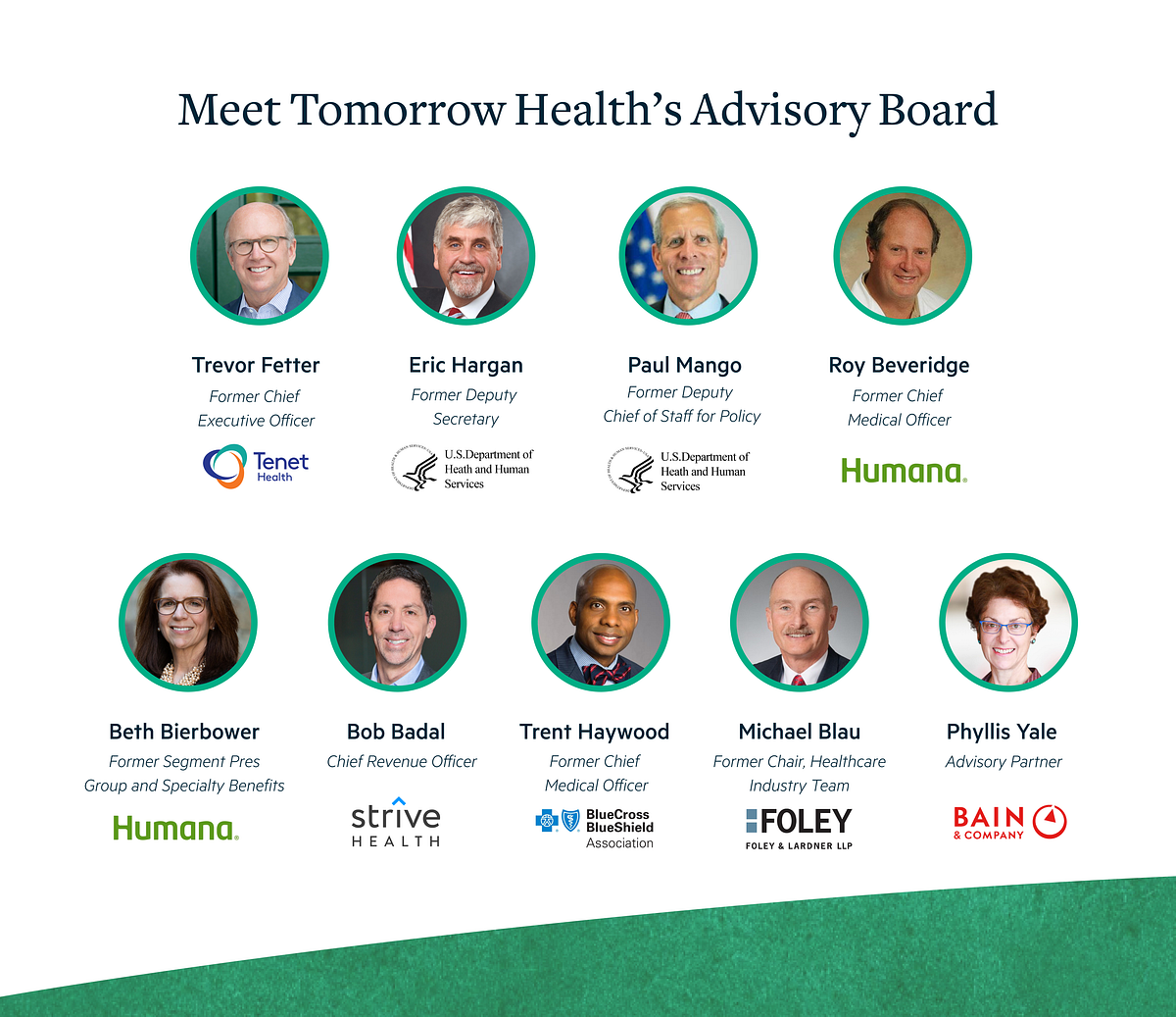 Introducing Tomorrow Health’s Advisory Board | by Tomorrow Health ...