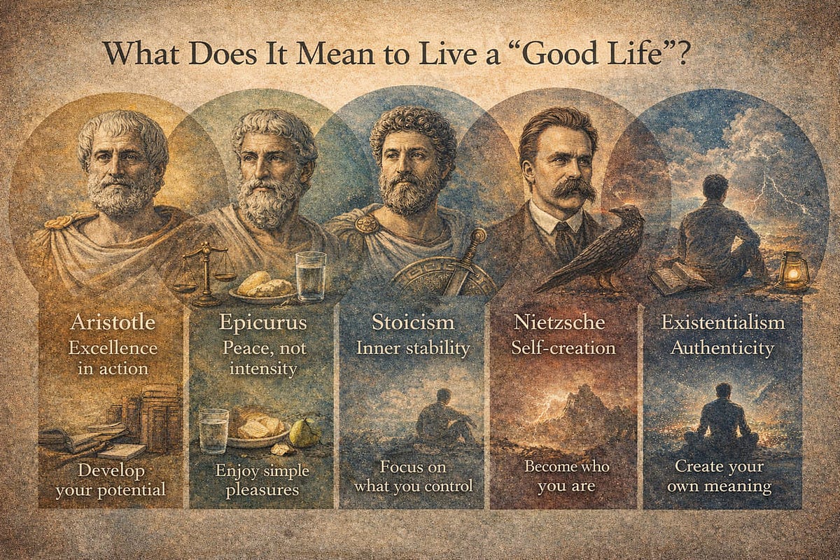 What Does It Mean to Live a “Good Life”? Five Philosophers, Five Very ...