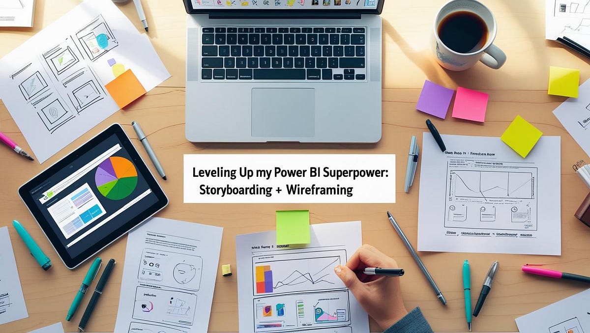 Leveling Up My Power BI Superpower: Storyboarding + Wireframing | by ...
