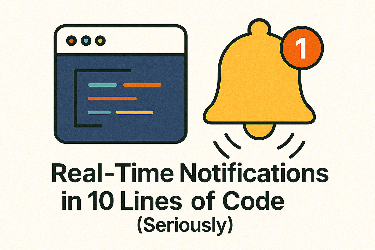 Real-Time Notifications in 10 Lines of Code (Seriously) | by CodeByUmar | JavaScript in Plain ...