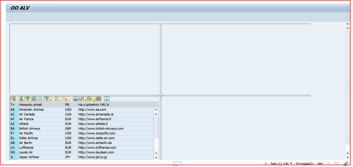 SPLITTER CONTAINER. cl_gui_alv_grid tipinde go_alv ve… | by Merve Polat ...