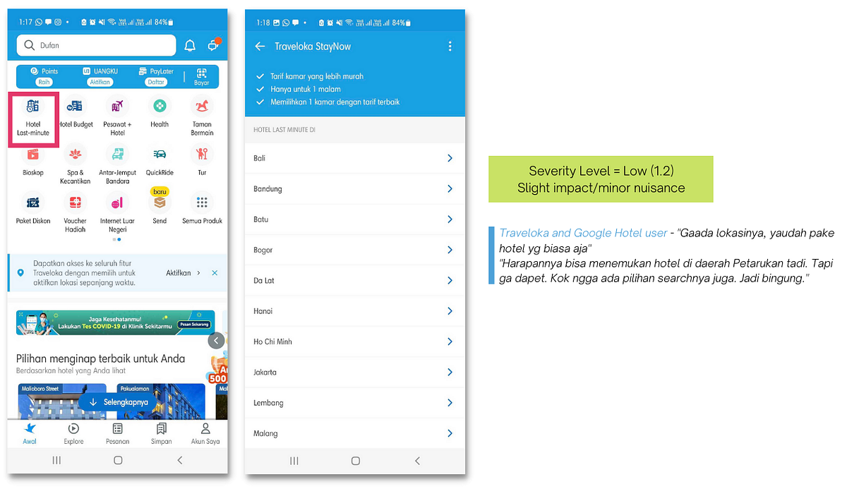 UX Research: Traveloka App Transaction Journey (In-depth Interview and ...