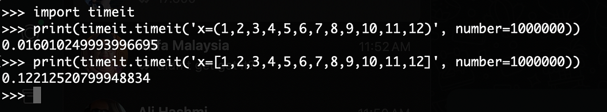 Fast, Light, or Flexible? Choosing Between Lists and Tuples in Python | by Awais Jibran | Medium