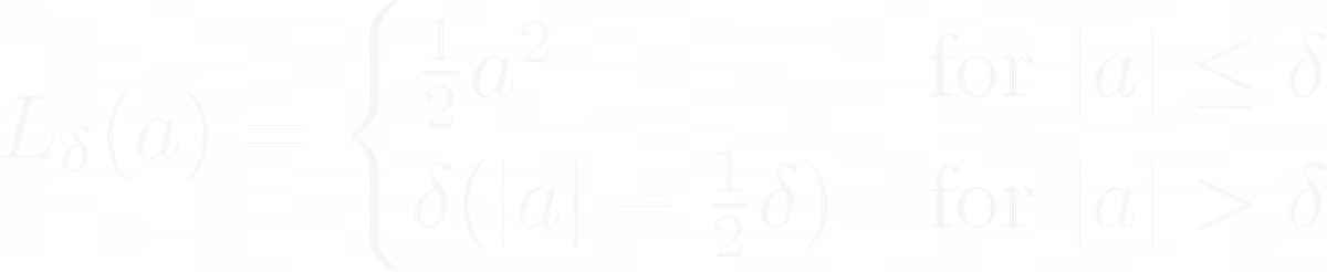Huber — One of the most robust loss function against outliers and ...