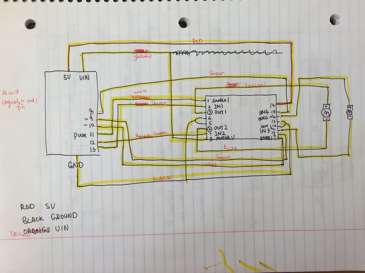 Arduino Robotics Assignment 6 The Robot Needs To Go Forward And By Ying Liang Medium
