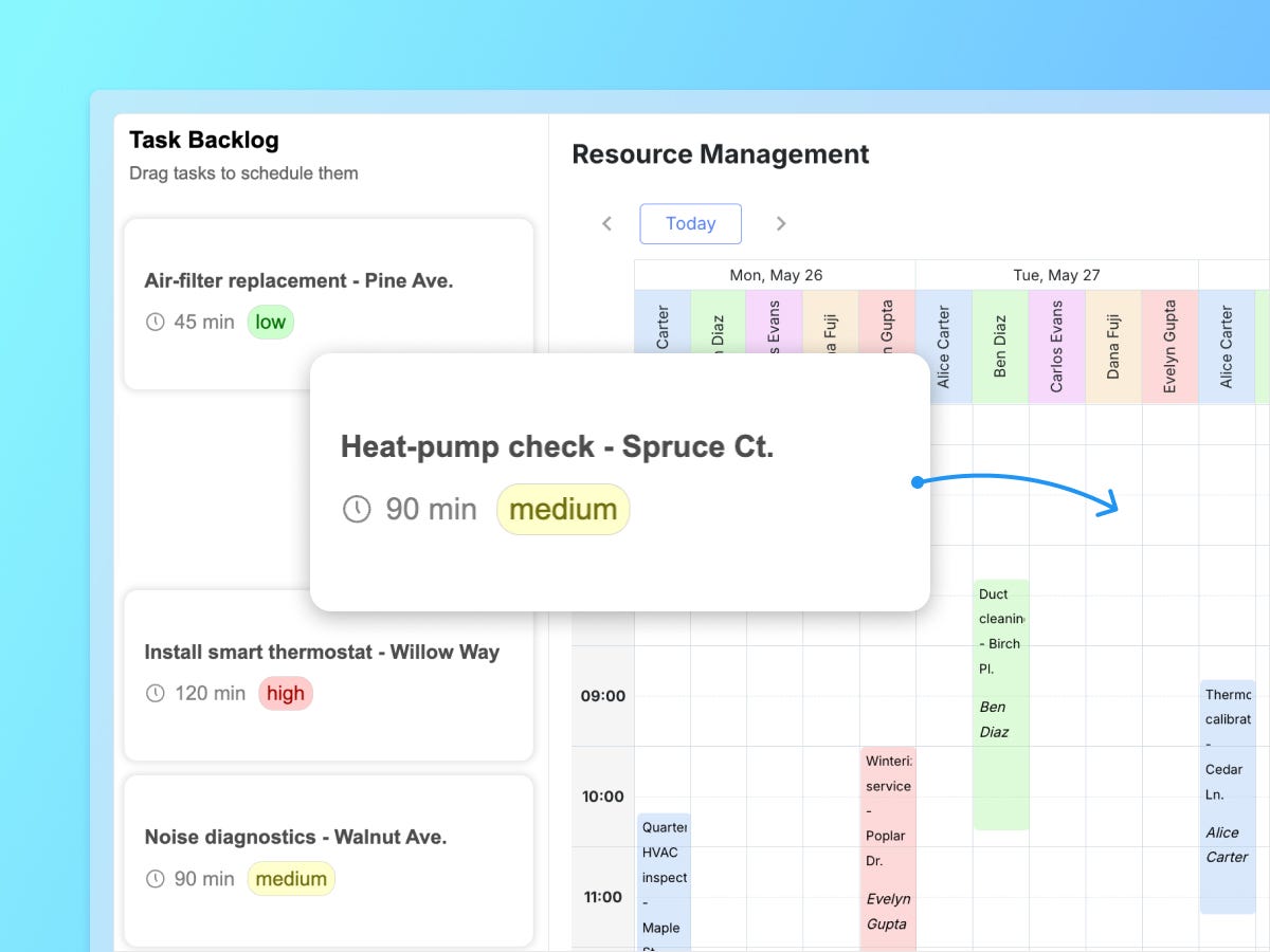 Creating Task Backlog with Drag-and-Drop Support in DHTMLX Scheduler | by JavaScript UI ...