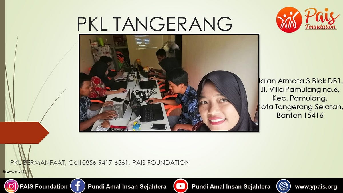 INFO PKL, Call 0856 9417 6561, PAIS FOUNDATION | by Rizkywisnusaputra | Medium