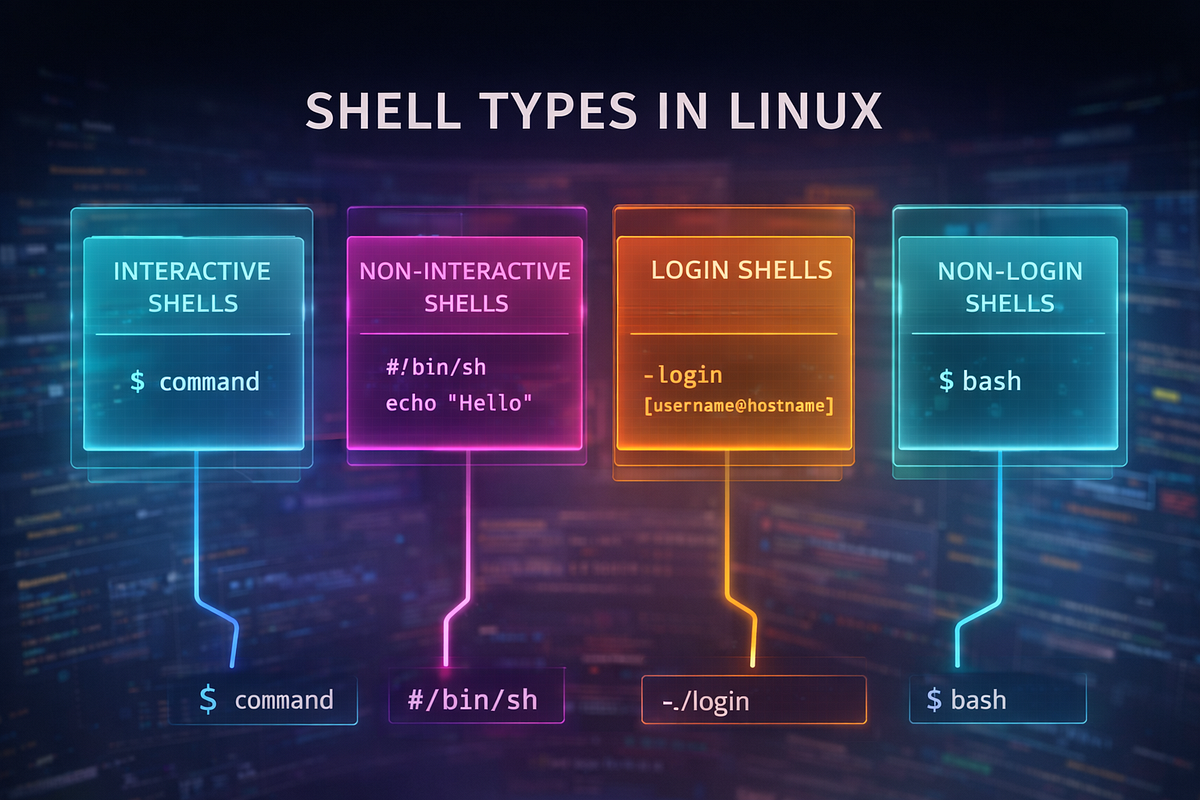 Understanding Shell Types in Linux: Interactive, Non-Interactive, Login ...