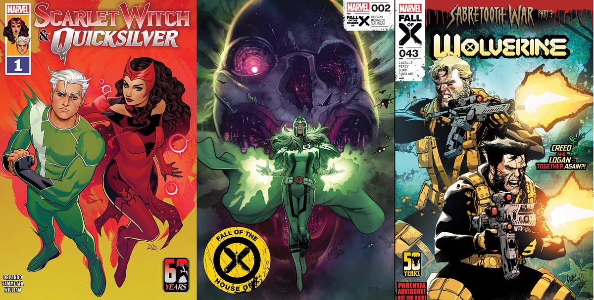 Review: Scarlet Witch and Quick Silver #1, Fall of the House of X #2 ...