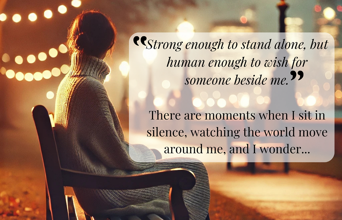 Independent, Yet Longing: The Quiet Wish for a True Companion | by Kru ...