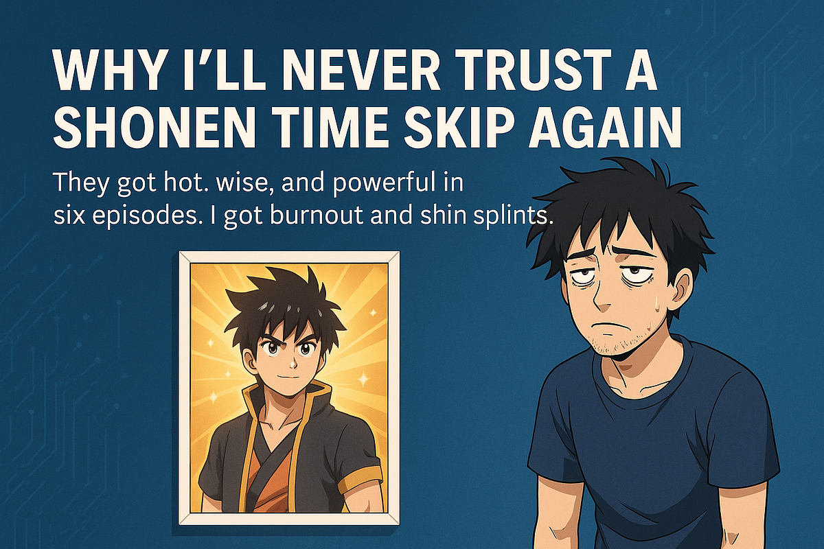 Why Shonen Time Skips Set Unrealistic Glow-Up Expectations | The Humor Pub