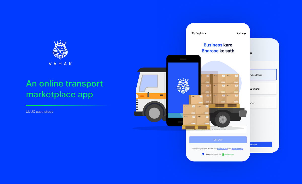 Improving Onboarding experience on Vahak — UI/UX Case Study! | by ...