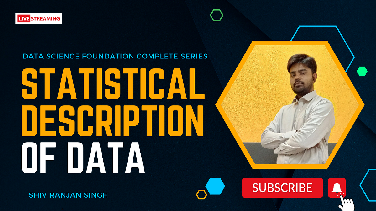 Statistical Description Of Data Basic Statistical Description Of Data… By Ds Shiva Medium