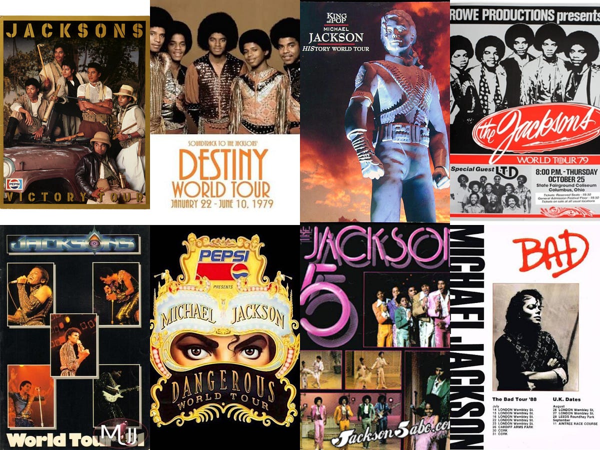 Ranking Michael Jackson’s Concert Tours | by DAR Sports Media | Apr ...