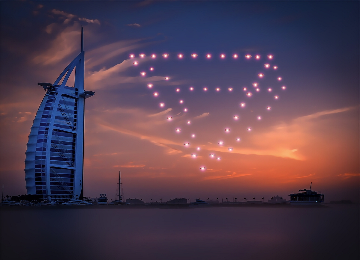 Goodbye fireworks, hello drone light shows! | Dronisos