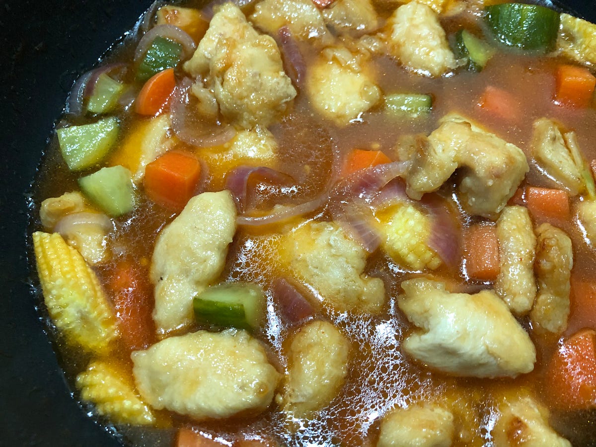 Lama dah Hayfa mintak ‘sweet sour chicken’ macam kat Oriental Kitchen ...