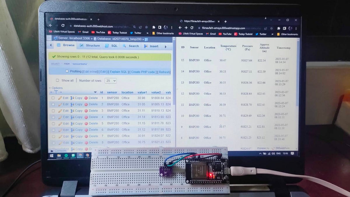 Embedded System Project 09: ESP32 with Database | by Fikri Naufal Hamdi | Medium