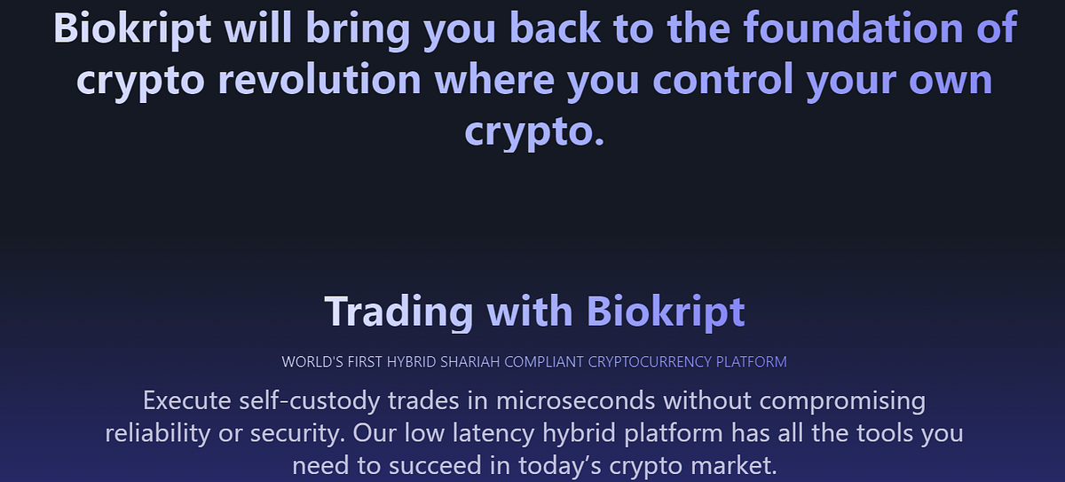Biokript Empowers Crypto Investors: A Closer Look at The World’s First ...