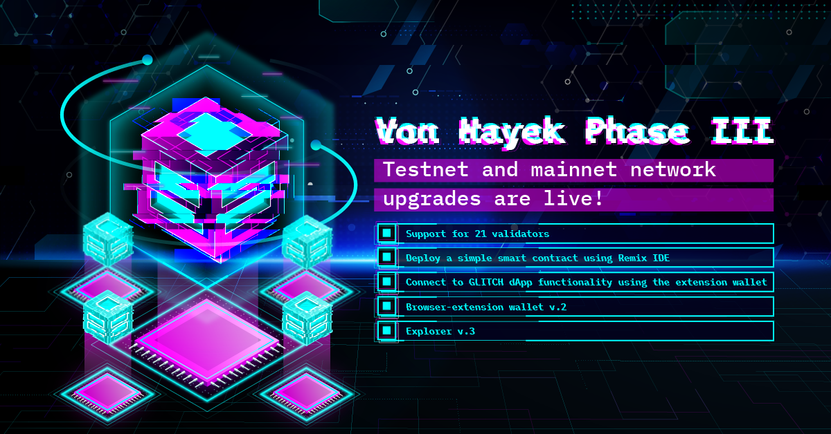 Glitch Finance begins its Phase III launch: 21 validator support ...