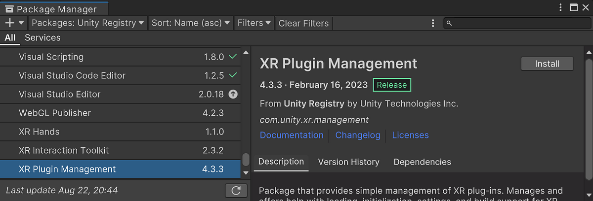 Getting Unity VR Ready. Setting up Unity for VR is actually… | by Sean Duggan | Medium