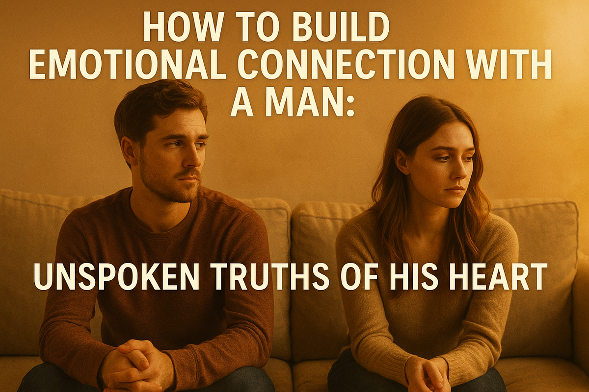 How to Build Emotional Connection with a Man: Unspoken Truths of His ...