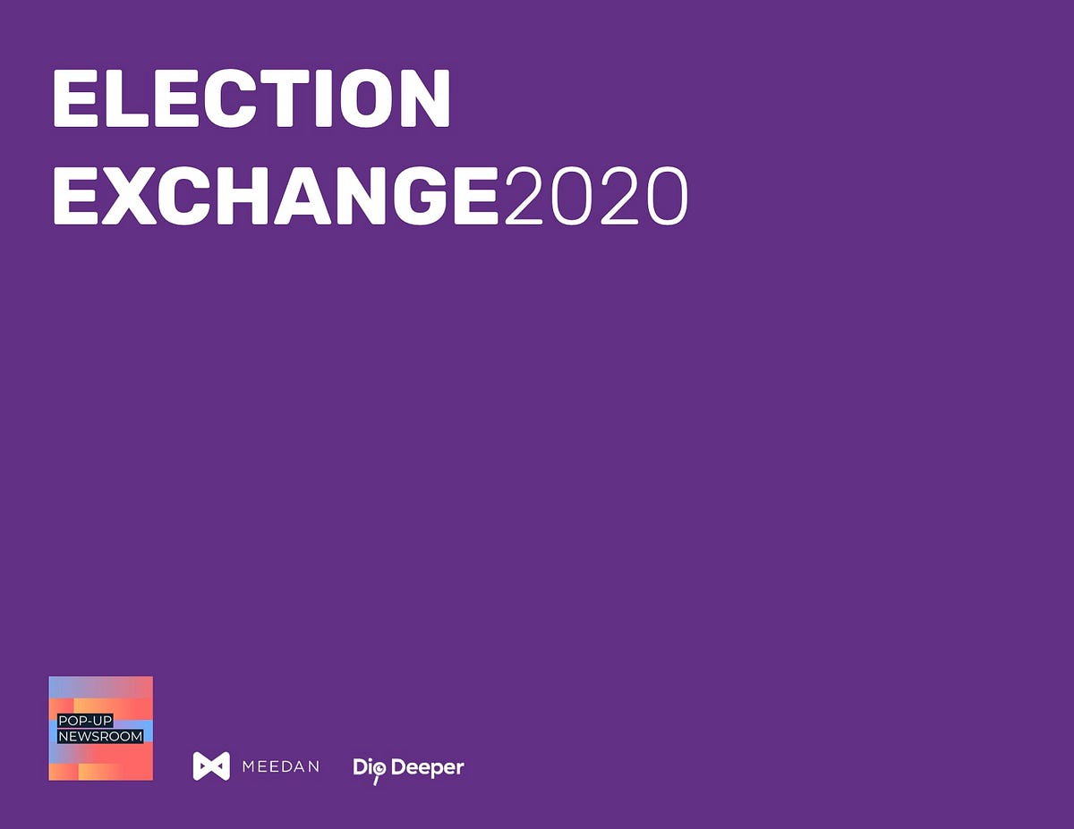 Introducing Election Exchange by Pop-Up Newsroom: Our largest, most ...