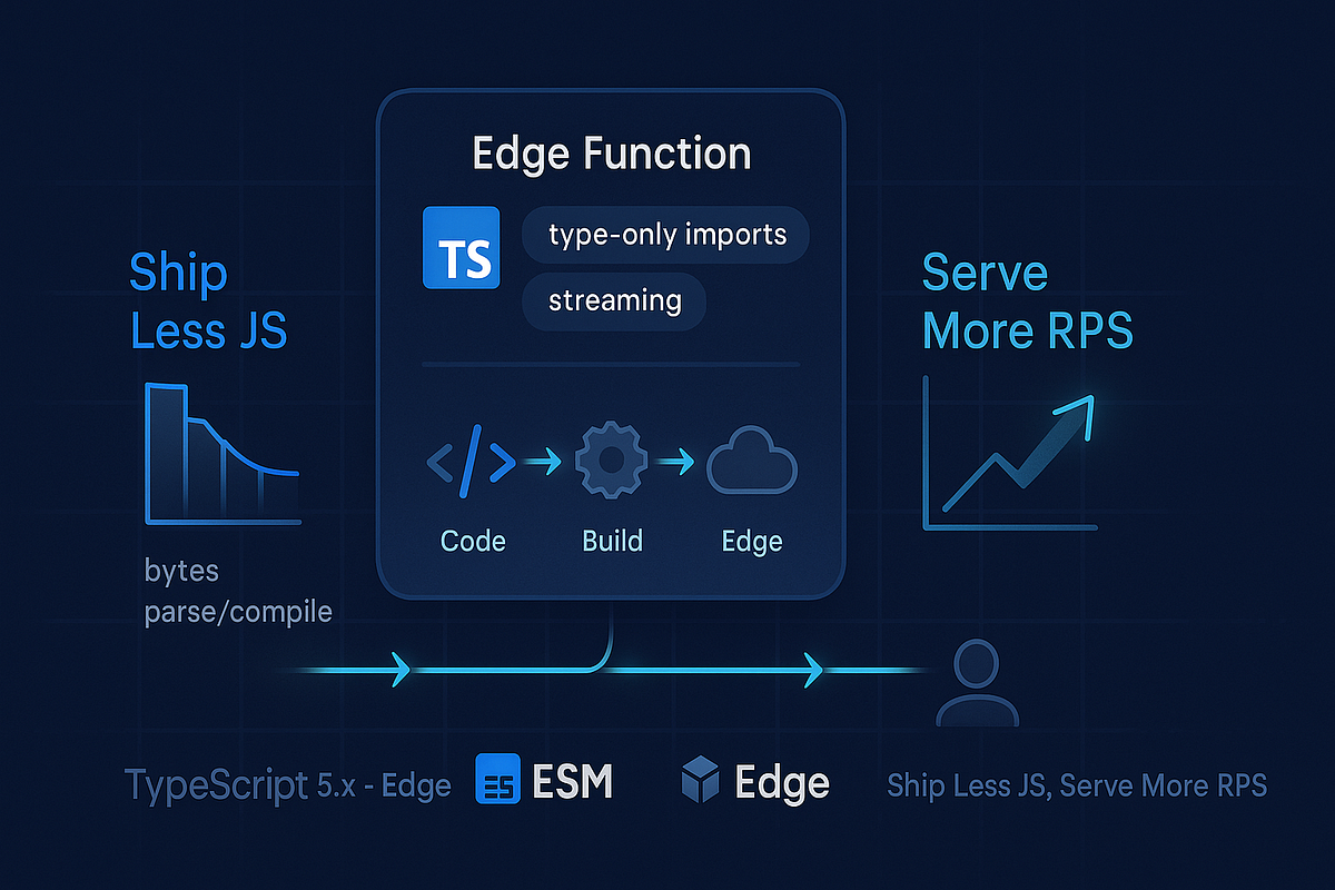TypeScript 5.x at the Edge: Ship Less JS, Serve More RPS | by Thinking Loop | Sep, 2025 | Medium