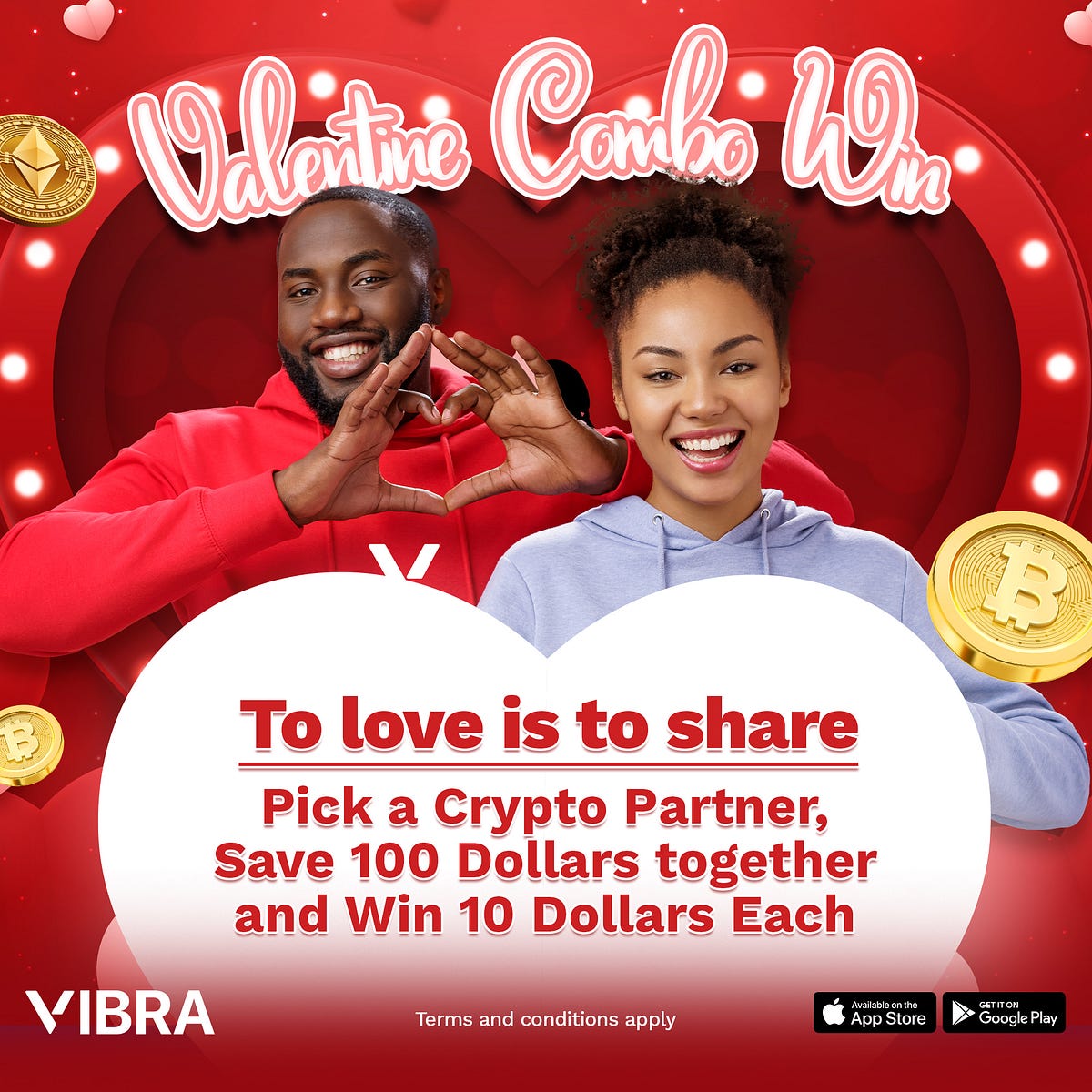 PARTNER UP AND WIN 20USDT IN THE VIBRA VALENTINE COMBO CHALLENGE | by VIBRA | Medium
