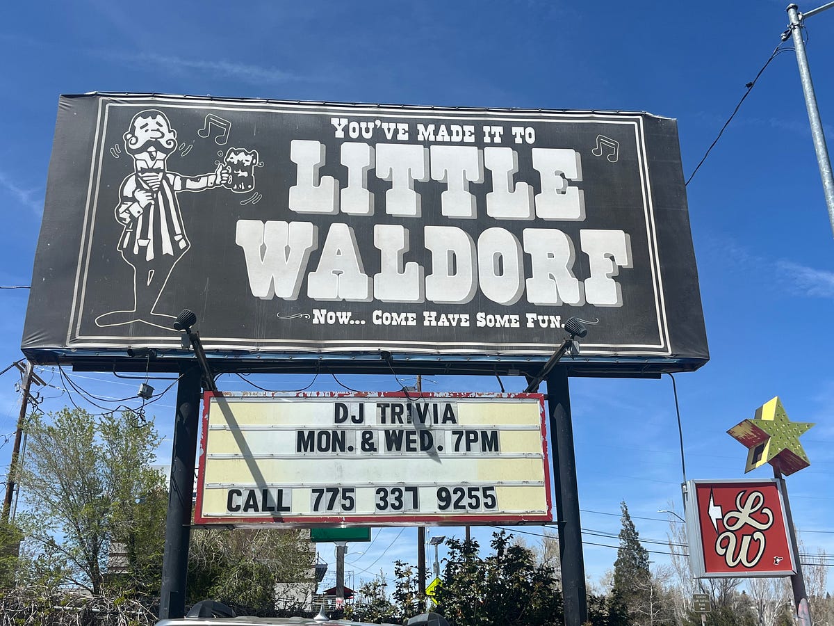 1922–2022: Little Waldorf. Food, drinks, events — Reno without the ...