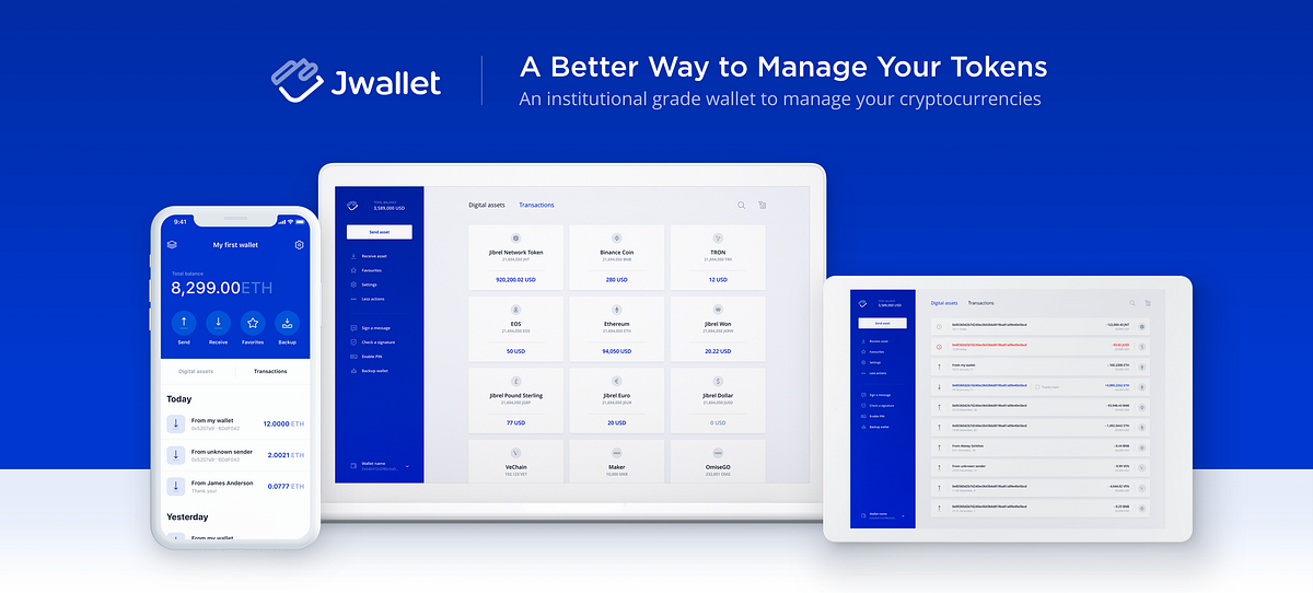 Jwallet 2.0: Setting-up your Wallet | by Jibrel | Jibrel | Medium