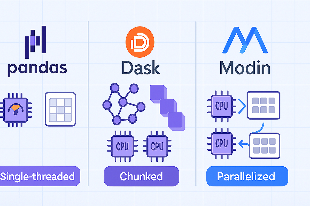 Pandas at Scale: Chunked Processing with Dask and Modin | by Bhagya Rana | Jul, 2025 | Medium