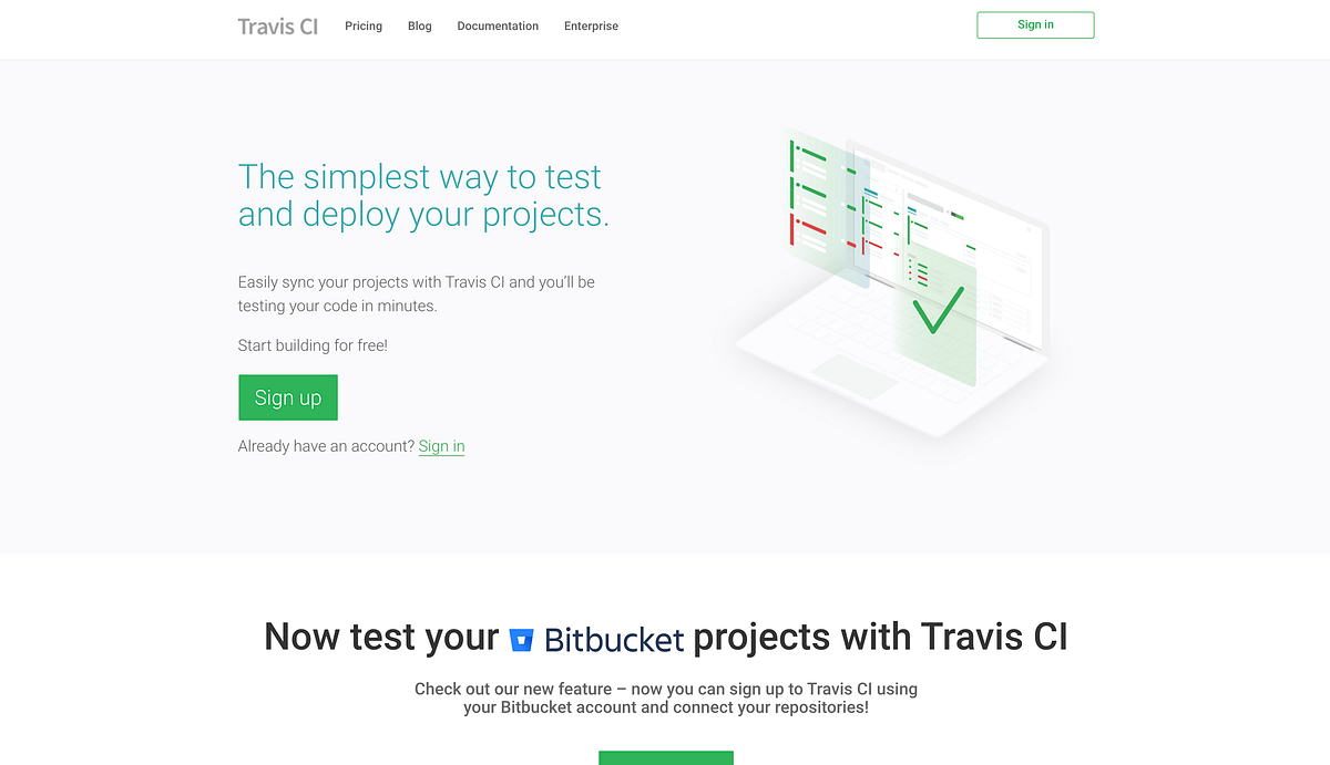 [How to] วิธีทำ CI/CD ด้วย Travis-ci จาก GitHub เพื่อ deploy ไปยัง ...