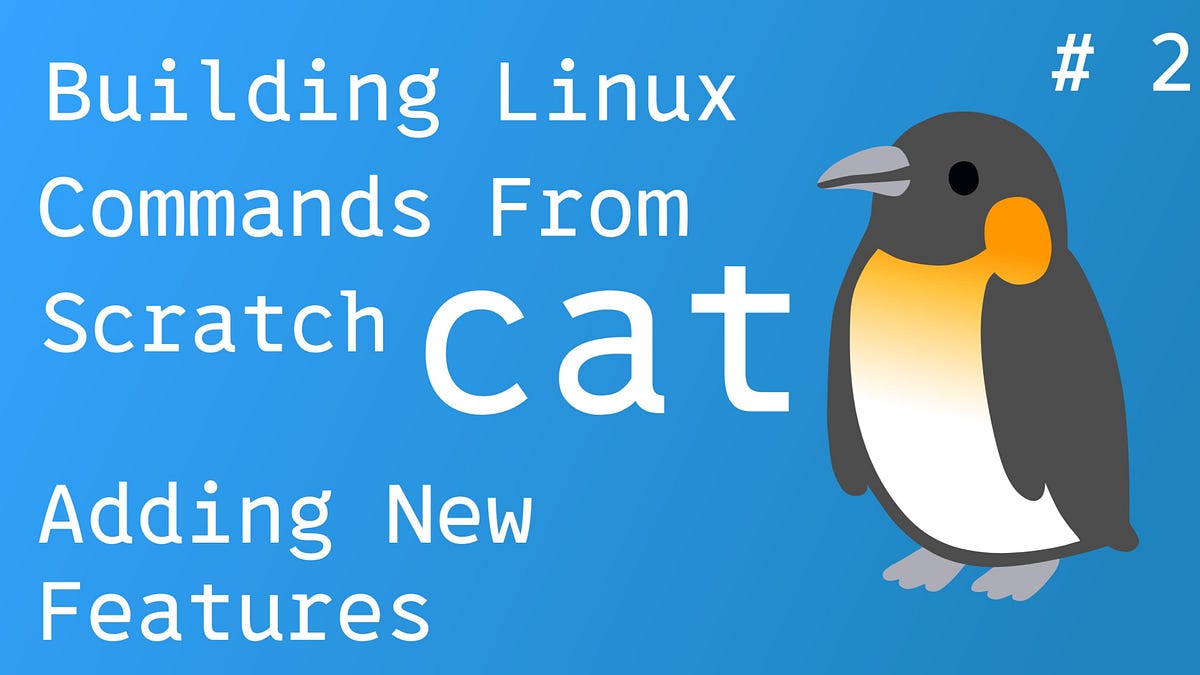 Building Linux Commands From Scratch ๐ง Cat Command โ Adding New