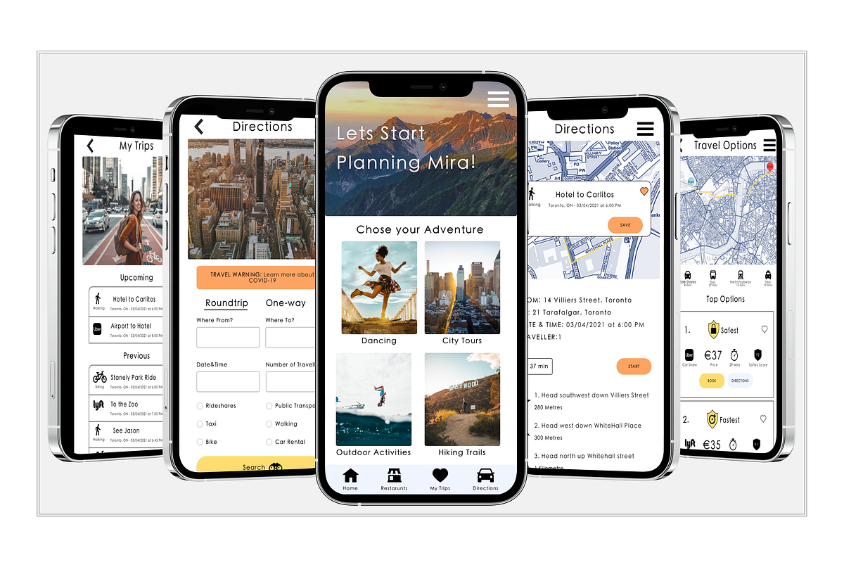 Local City Travel App. For this project, my goal was to design… | by ...