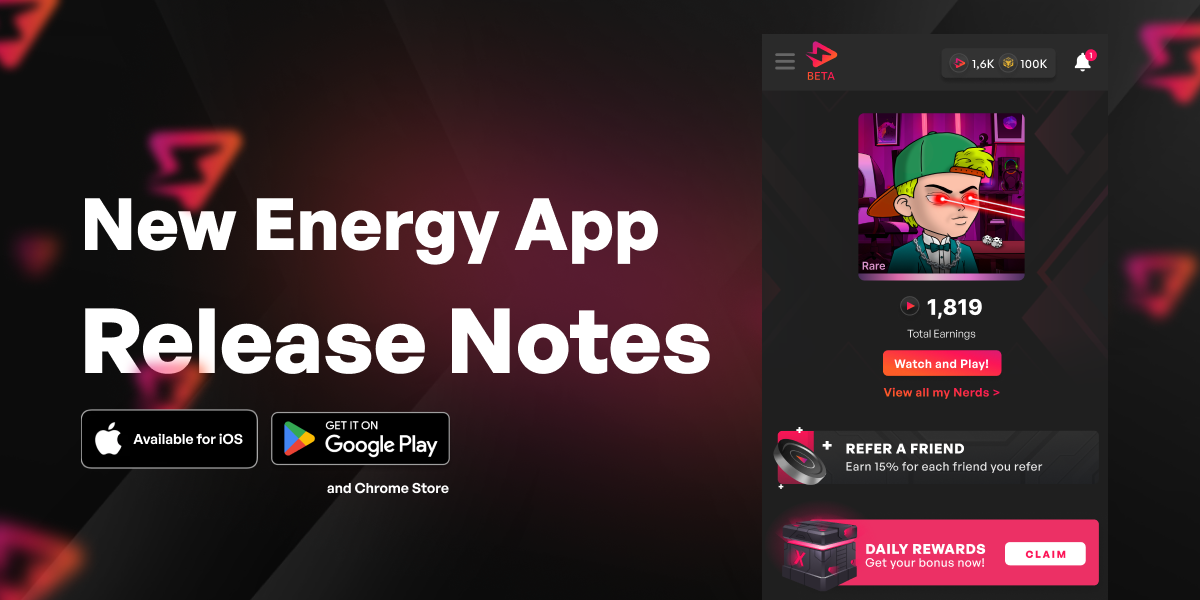 The New Energy APP — Release Notes | by Guido De Vita | Energy Area