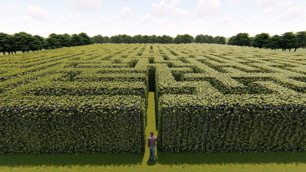 Implementation: Creating a Maze Environment | by James Bowen | Medium