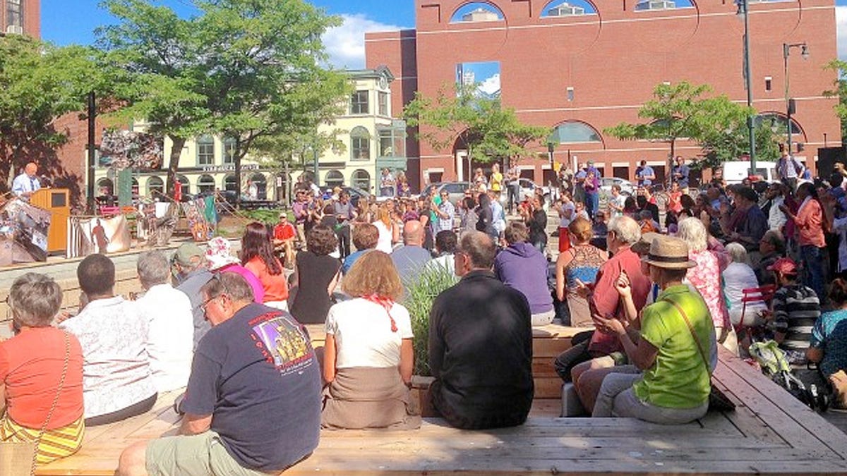 Congress Square Park. City of Portland Planning Department… | by ...