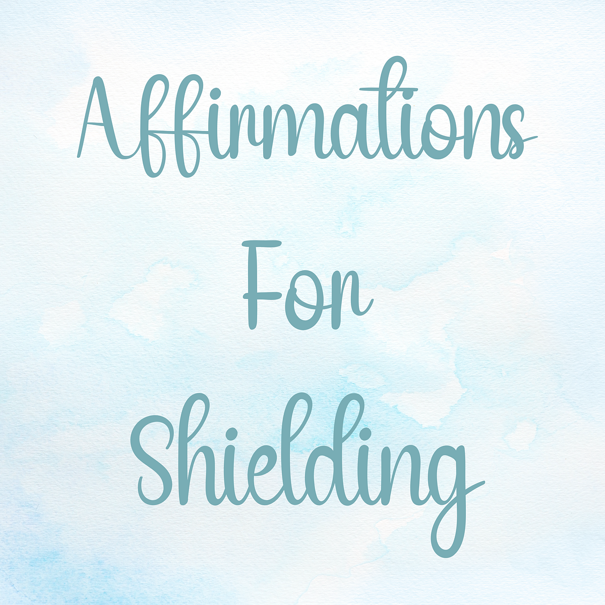 Shield Your Energy: Powerful Affirmations for Spiritual Protection | by ...